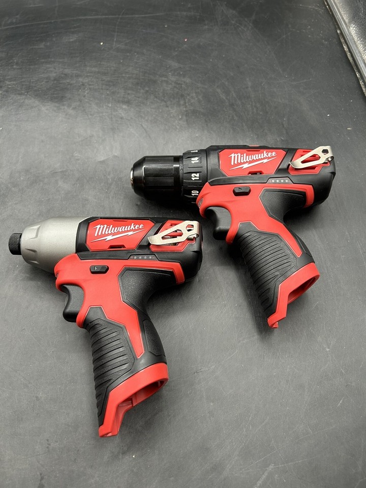 Milwaukee 2494-22 M12 12V Cordless Power Lithium-Ion 2-Tool Combo Kit ...