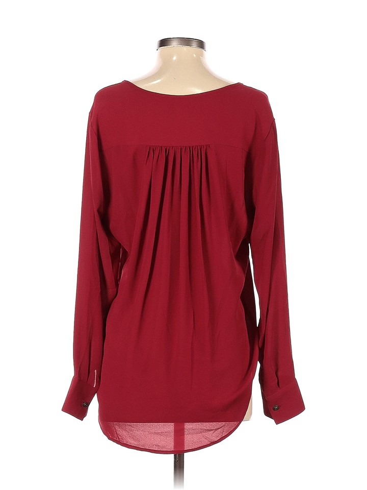 PREMISE Women Red Long Sleeve Blouse S | eBay
