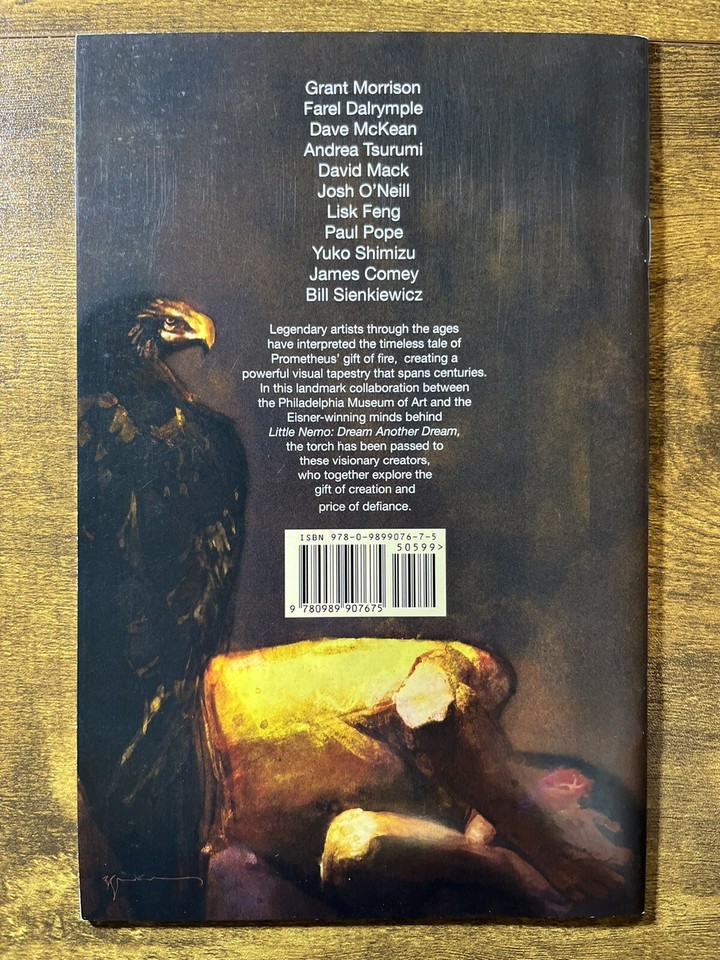 PROMETHEUS ETERNAL 1 ONE-SHOT BILL SIENKIEWICZ COVER LOCUST MOON PRESS ...