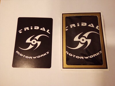 TRIBAL MOTOR WORKS LOGO CARD DECK GREAT FOR ANY VINTAGE COLLECTION! | eBay