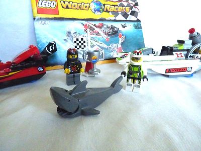 Lego 8897 Jagged Jaws Reef World Racers 100% Complete, no box | eBay