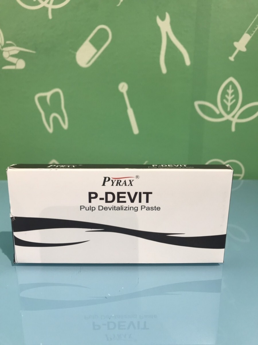 Pyrax P-DEVIT Pulp Devitalizing Paste (Like Voco Depulpin) 2 x 3gm Syr ...