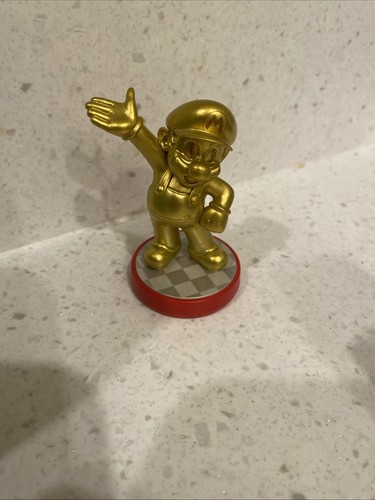 GOLD MARIO AMIIBO Super Mario Series Nintendo Figure | eBay