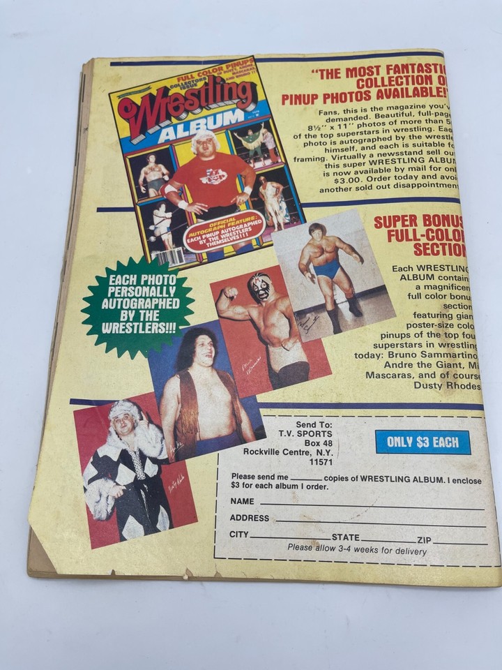 Vintage Inside Wrestling Magazine July 1979 Dusty Rhodes Vs. Koloff ...
