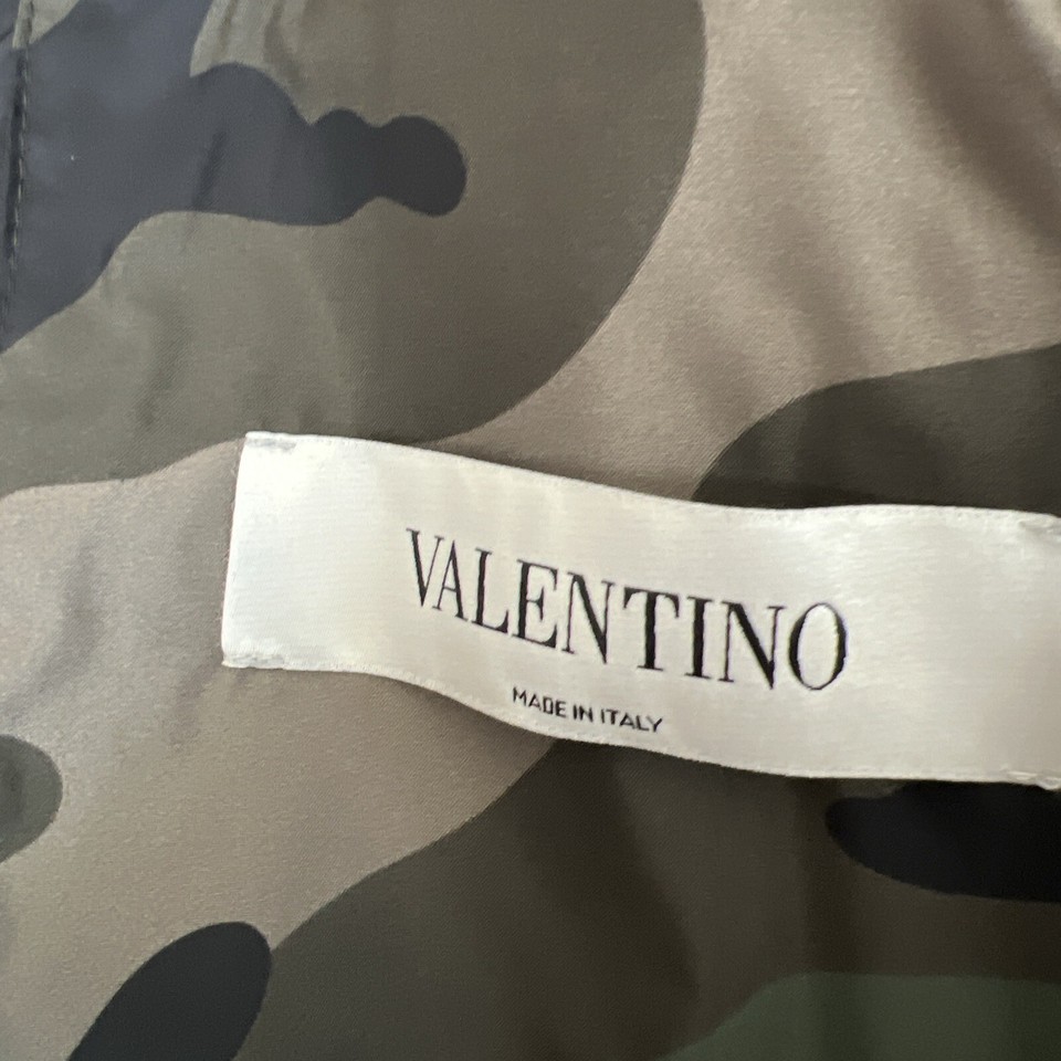 $3k Authentic VALENTINO Garavani Italy Camouflage Down Puffer Camo ...