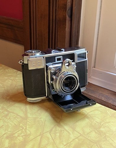 Zeiss Ikon Contessa Rangefinder 35mm Film Camera with Tessar 2.8 45mm ...