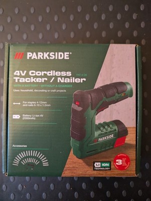 PARKSIDE TOOLS 4v Cordless Tacker/Nailer BRAND NEW NEVER OPENED | eBay UK