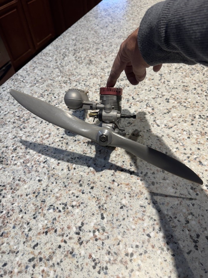 ASP 108 ABC RC Airplane Engine New With Blade | eBay