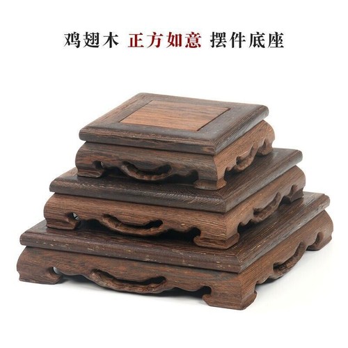 3PC Hard Wood Stand of Netsuke,Snuff bottle,Carving Display | eBay