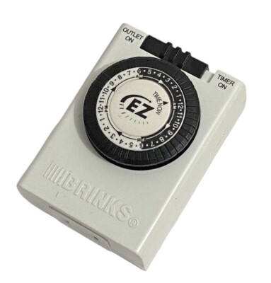 Brinks 24 Hour EZ Indoor Mechanical Timer Type: 42-1006 Works Great | eBay