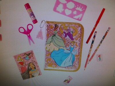Disney Princess Zip-Up Stationery Kit *** NEW | eBay