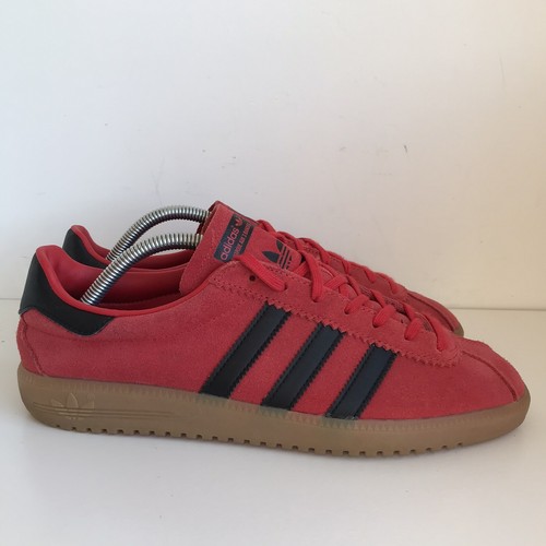 Adidas Bermuda Red Suede Size 8 Trainers 2018 Release | eBay UK