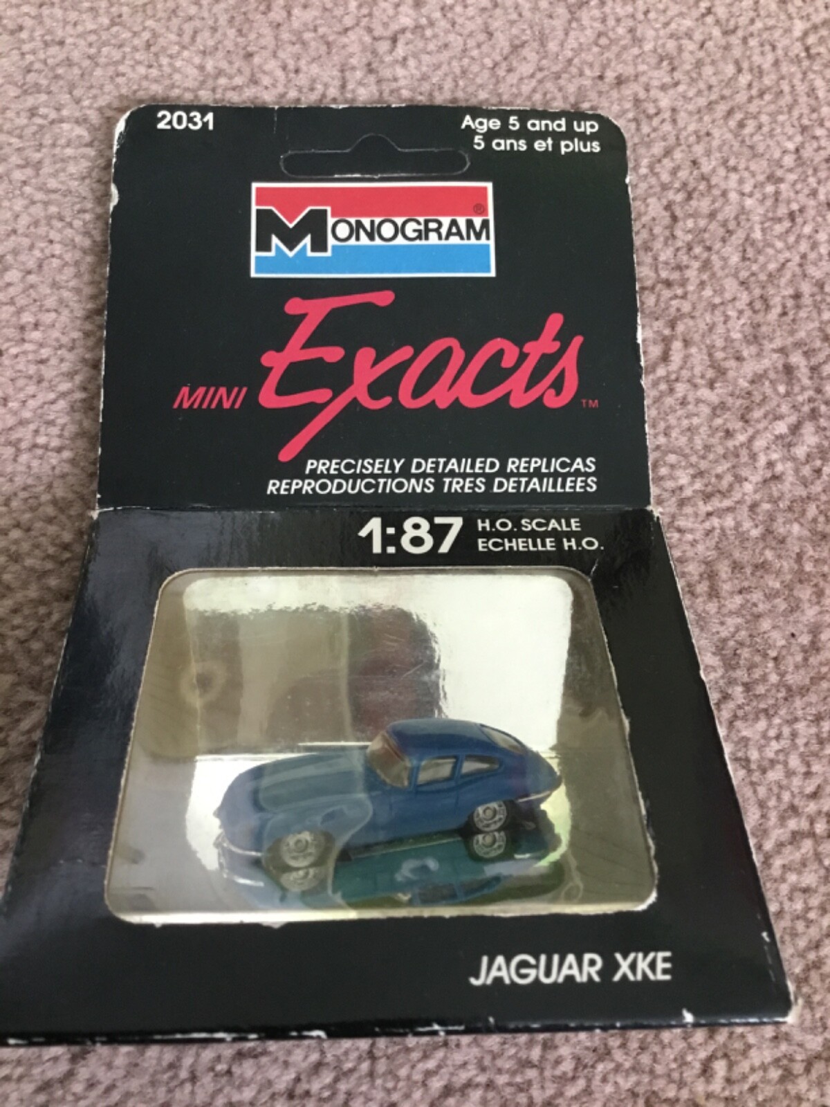 MONOGRAM MINI EXACTS 1 87 HO SCALE JAGUAR XKE -2031 - BOXED for sale ...