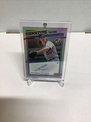 2020 Panini Donruss Signature Series Tony Gonsolin Autograph | eBay