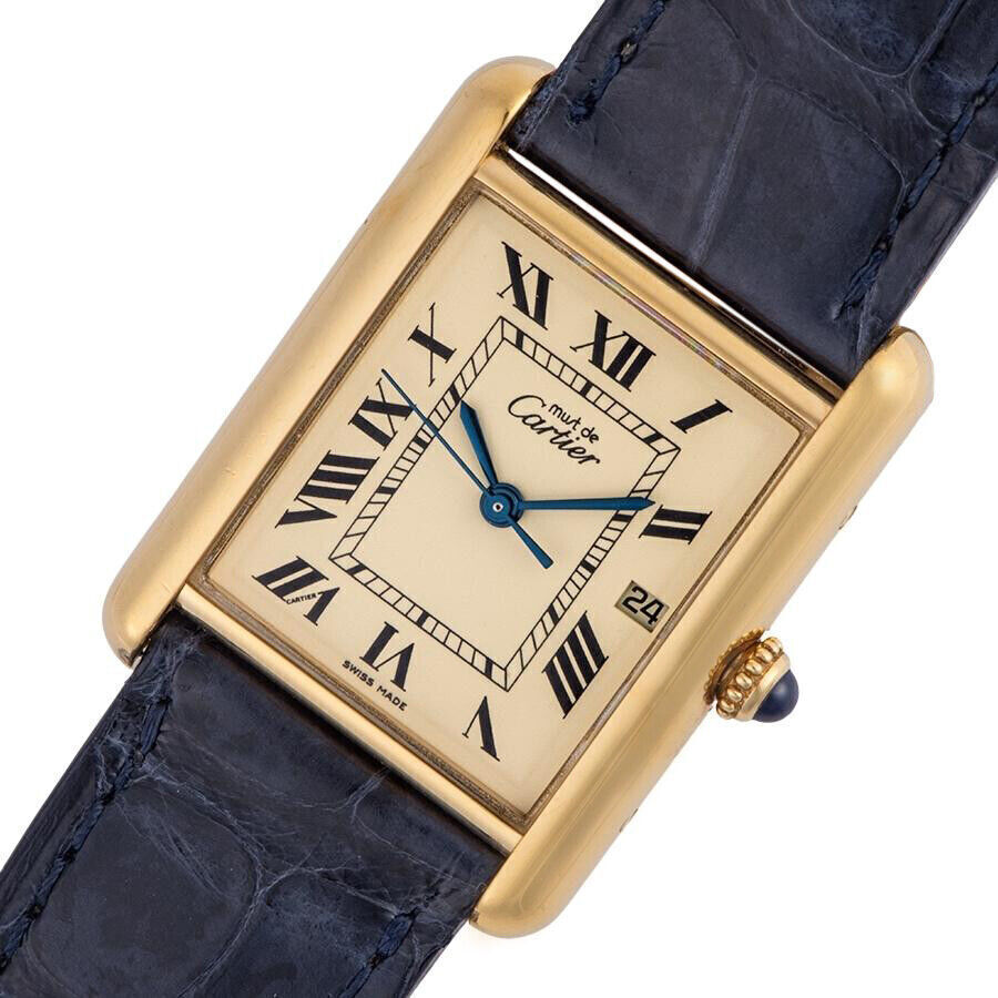 Cartier Tank - 26 mm, Gold Plated for sale | eBay