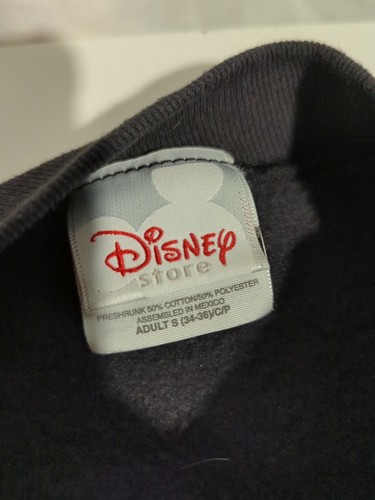 Disney Grumpy Pullover Sweatshirt Silver glitter Shadow Graphic Sz S | eBay