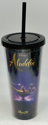 Disney Aladdin acrylic Tumbler with Straw | eBay