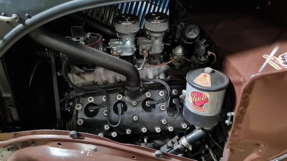 Shell Fram Oil Filter Decal Sticker hot rod Rat Flathead Ford V8 Deuce ...