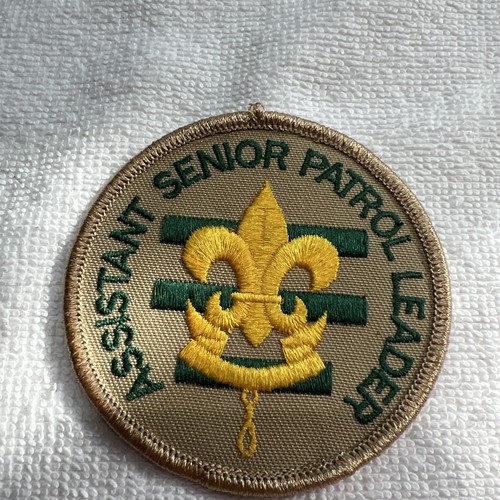 BSA Boy Scouts Official Assistant Senior Patrol Leader Patch New | eBay