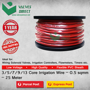 3 /5 / 7 / 9 / 13 core / Multi core Irrigation wire/cable 0.5 sqmm - 25 ...