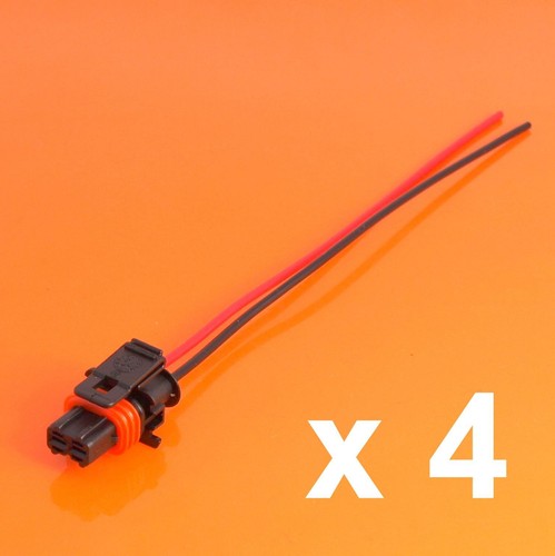 4 x 2 Pin 1928404072 Bosch Diesel Injector Connector Plug - Most Bosch ...
