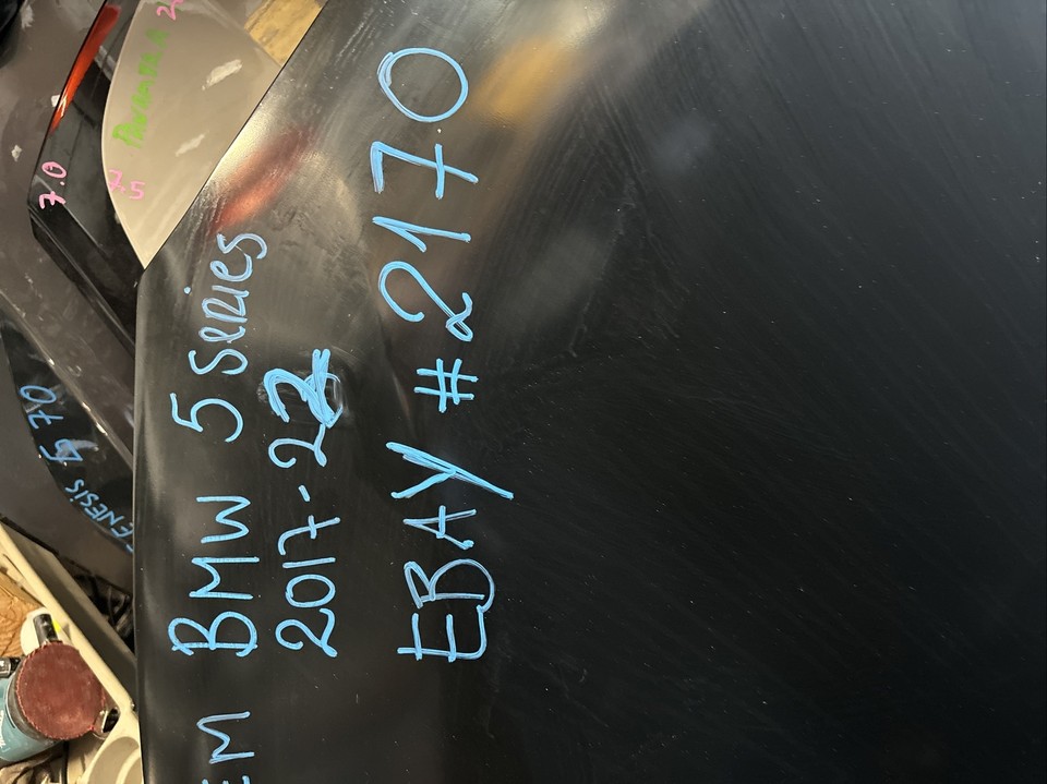 2017-2022 BMW 5 Series 530i 540i Hood Bonnet Factory OEM 41007440427 ...