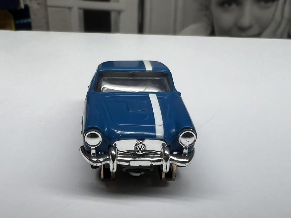 AURORA # 1367 BLUE /WHITE STRIPE MASERATI HO SLOT CAR | eBay