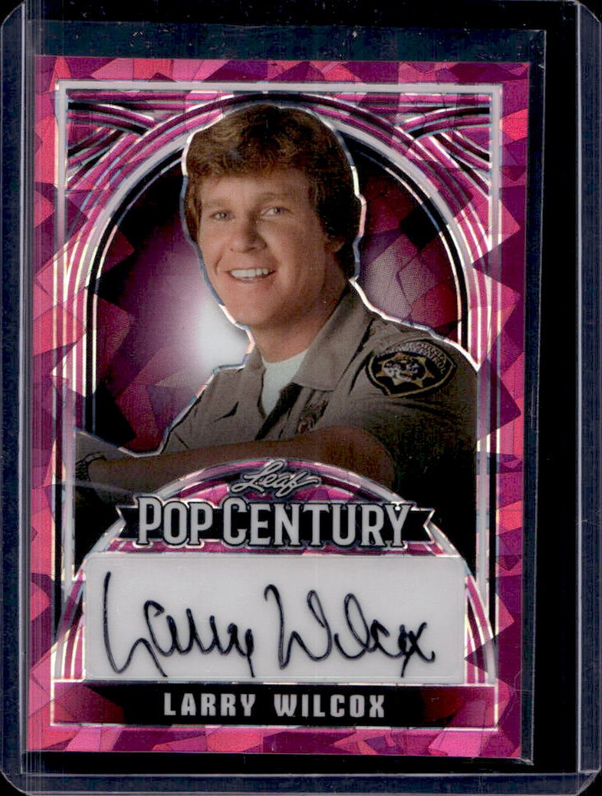 Larry Wilcox 2024 Leaf Metal Pop Century #BA-LW1 Base Autographs ...
