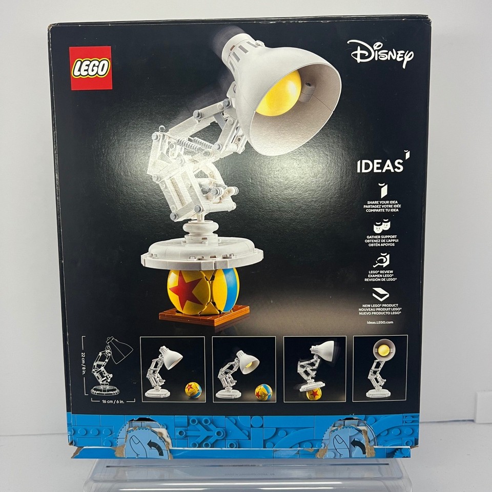 LEGO EMPTY BOX ONLY Ideas Disney Pixar Luxo Jr Building Set 21357 No ...