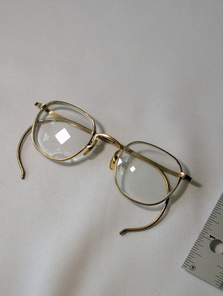Vintage American Optical Eyeglasses | Ful-Vue Style Gold Tone Oval ...