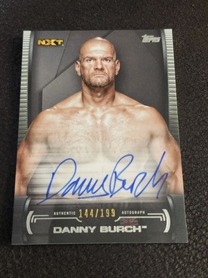 2021 Topps WWE Undisputed Superstar Roster Auto /199 Danny Burch #A-DB ...