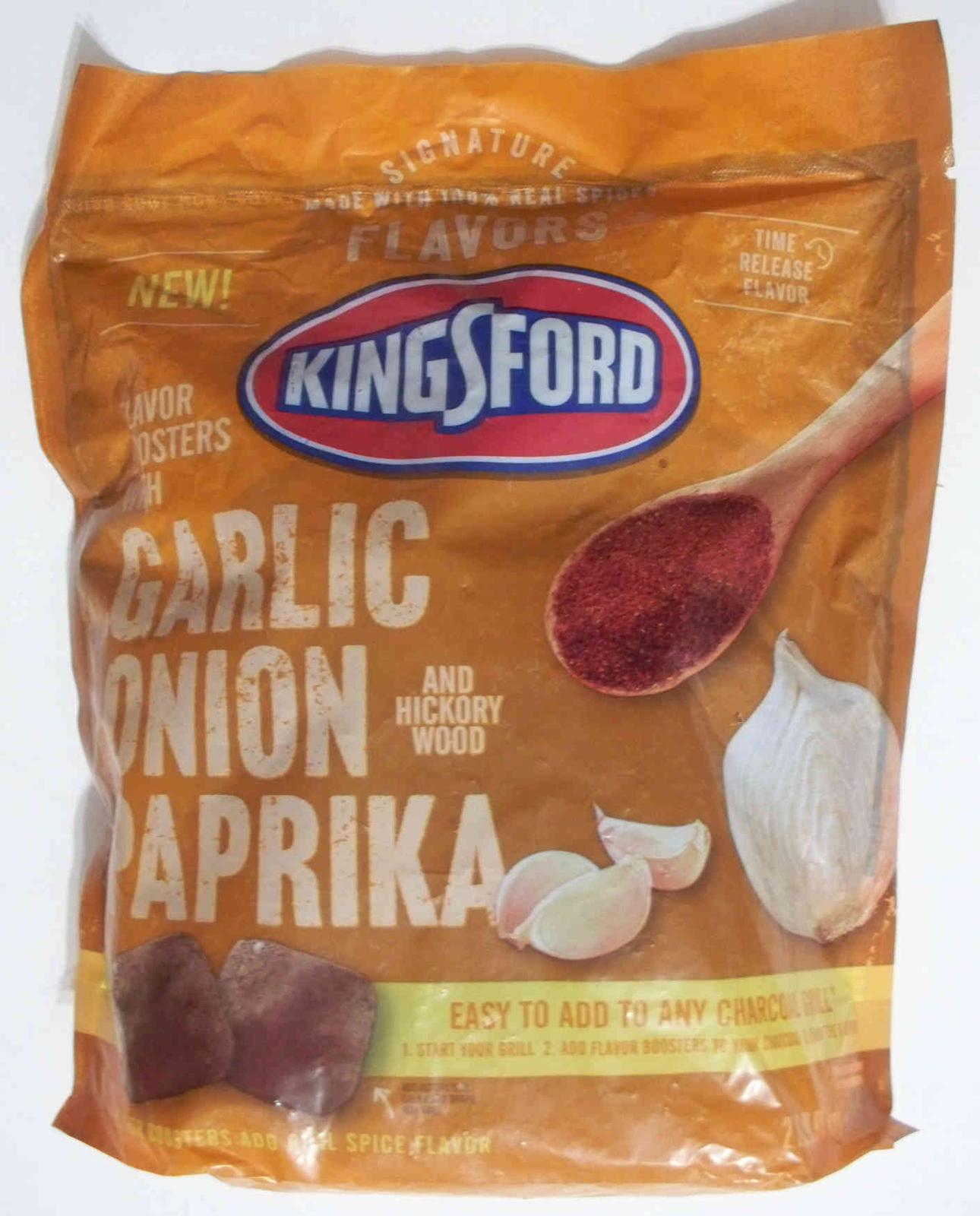 Kingsford Flavor Boosters Charcoal Grill-Garlic Onion Paprika-2 Pounds ...