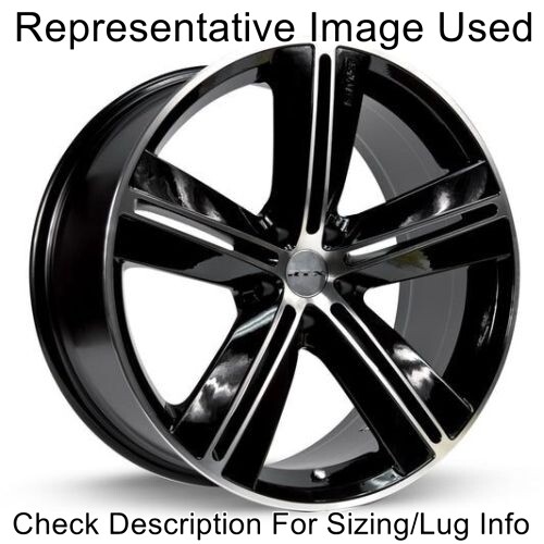 RTX Wheels 081086 SMS Black Machined 18x7.5 5x114.3 Offset 40 | eBay