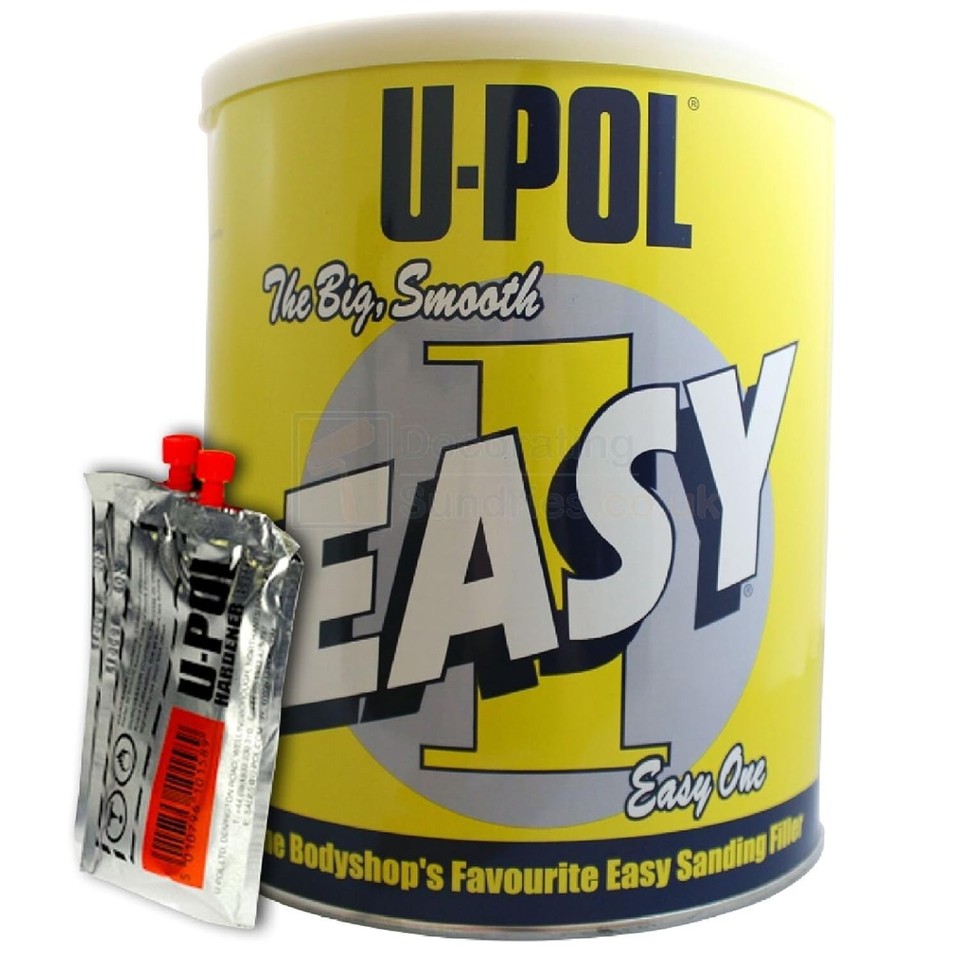 U POL EASY 1 Car Body Filler Putty DEEP BIG SMOOTH ONE - 3L x 3 | eBay UK