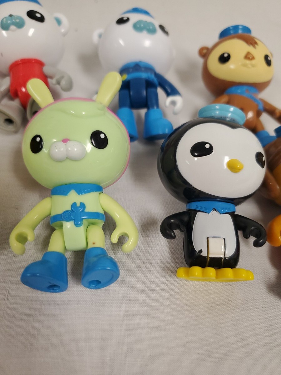 Octonauts Barnacles Dashi Kwazii Peso Tweak Shellington 8pcs Octonauts