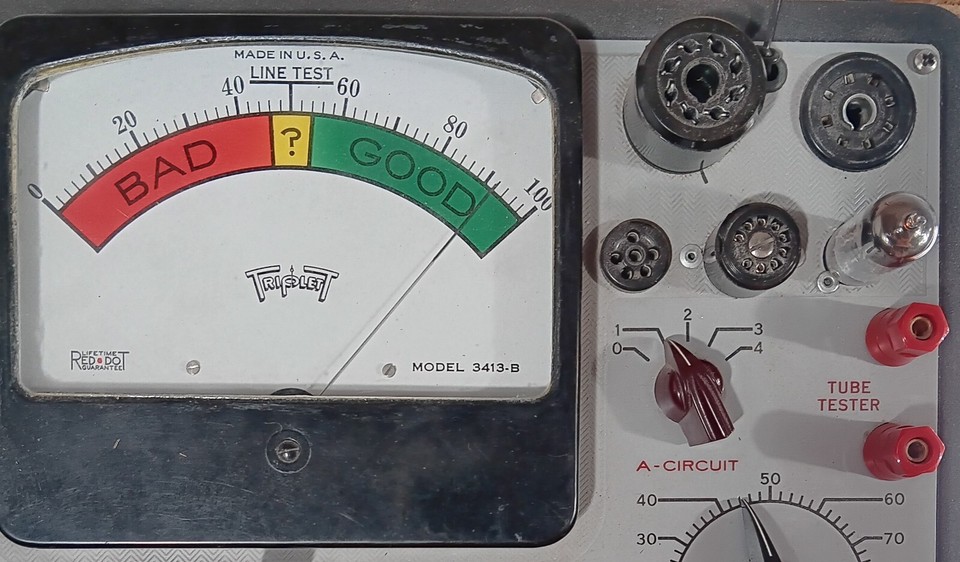 GE 12AV6 Vacuum Tube HBC91 Ham Commercial Amateur Radios Hallicrafters ...