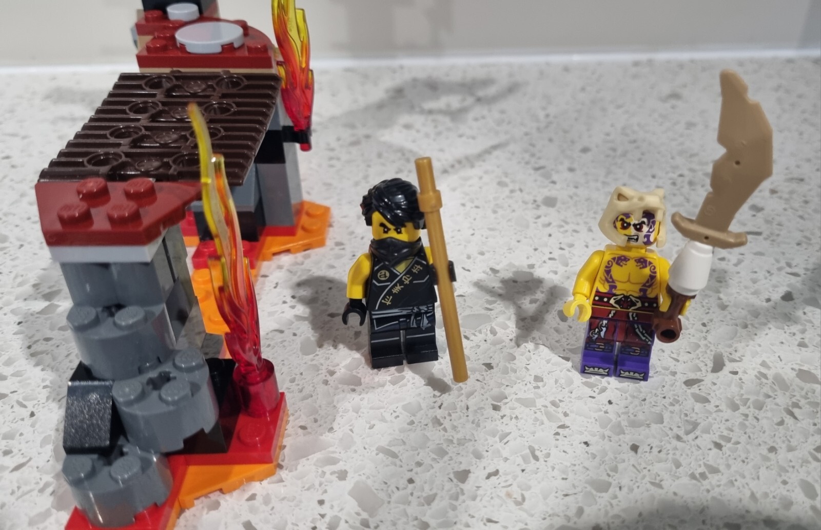 LEGO Ninjago 70753 Lava Falls Complete Set With Manual | eBay