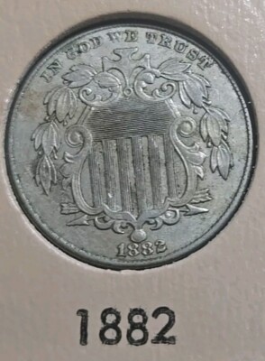 1882 Shield Nickel | eBay