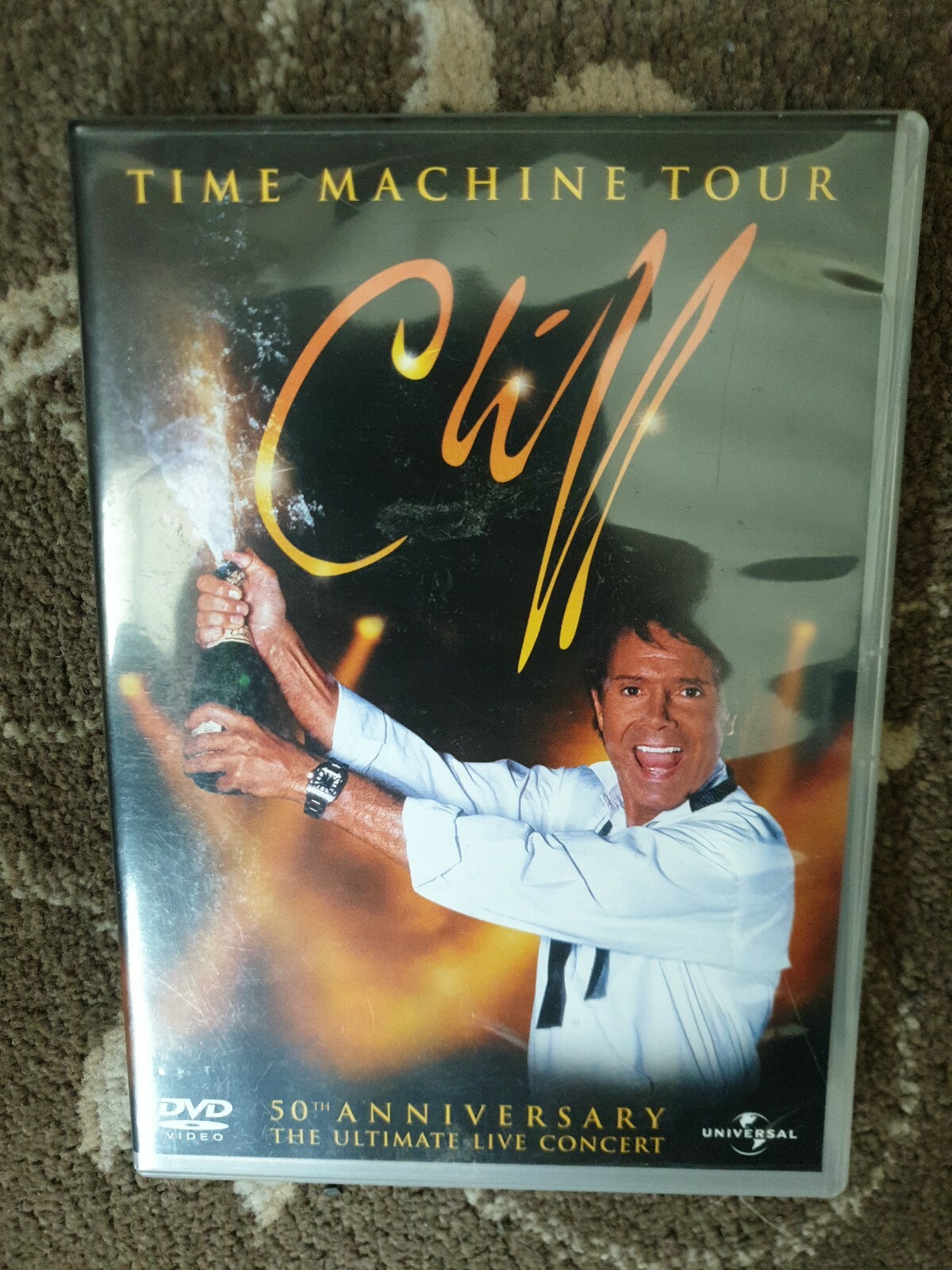 CLIFF RICHARD 50TH ANNIVERSARY TIME MACHINE TOUR DVD MUSIC CONCERT ...