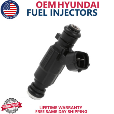 x1 GENUINE Fuel Injector For 2000-2005 Hyundai Accent 1.5L/1.6L I4 ...