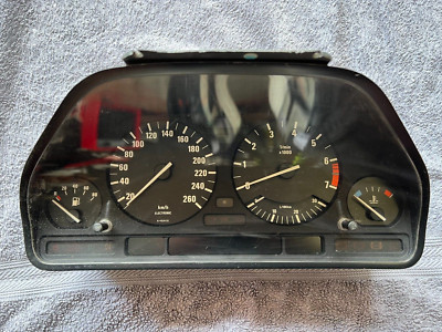 BMW 5 series E34 Petrol instrument cluster speedo dashboard | eBay
