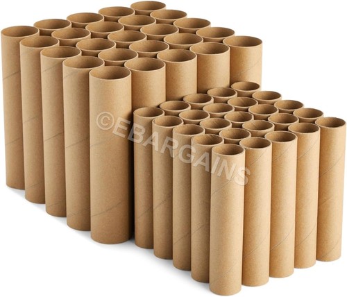 CARDBOARD TUBES POSTAL TUBES DIY ARTS AND CRAFTS STORAGE SHIPPING WITH ...