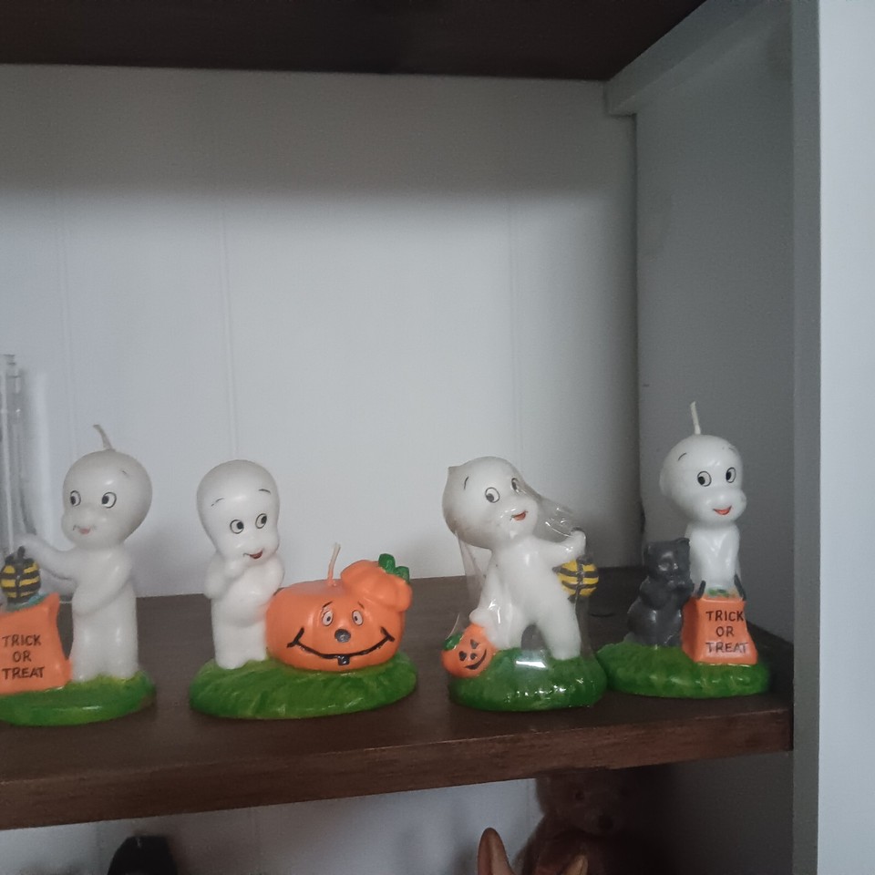 (9) 1986 Casper,Wendy, Ghost Tree And Spooky Candles. Unused | eBay