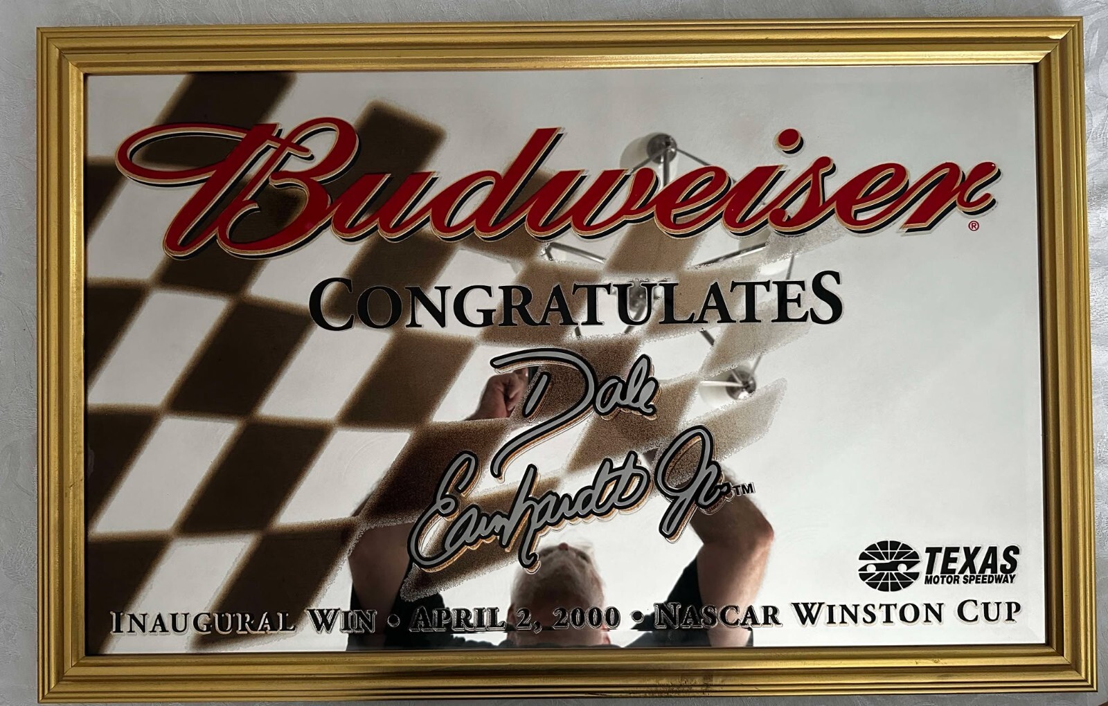 Budweiser Congratulates Dale Earnhardt Jr. 2000 Winston Cup Nascar ...