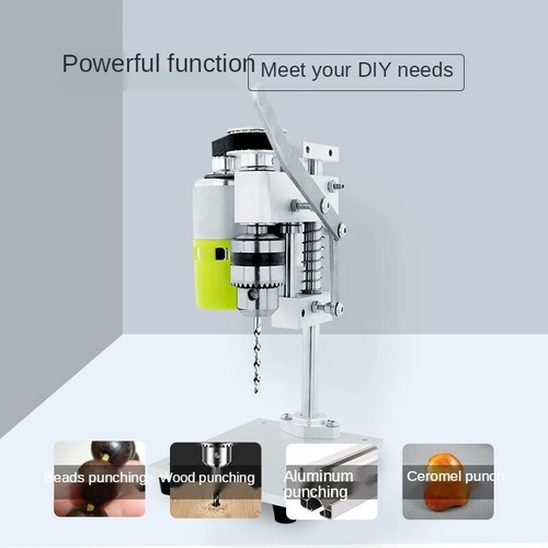 High Precision Small Bench Drill Mini Drilling Machine DC Punching ...