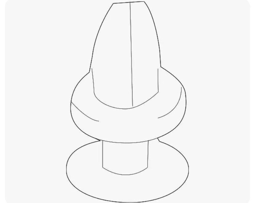 x3 Genuine Honda Clip Bumper 91505-TY4-A40 | eBay