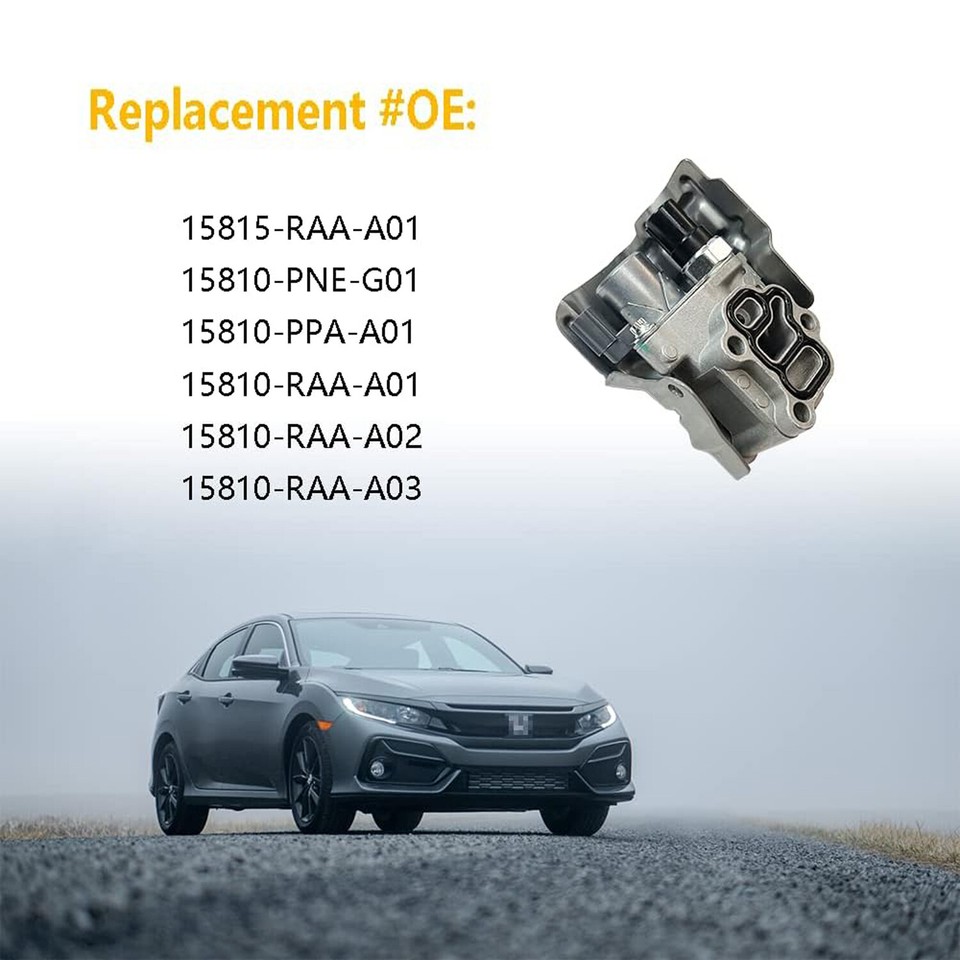 OE 15810-RAA-A03 FOR HONDA ACURA VTEC SOLENOID SPOOL VALVE W/GASKET NIB ...