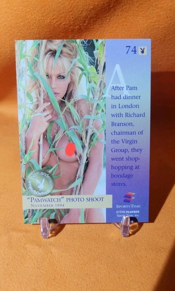 Pamala Anderson Playboy UNPUBLISHED Photos - Nov 1994 "Pam Watch" Shoot | eBay