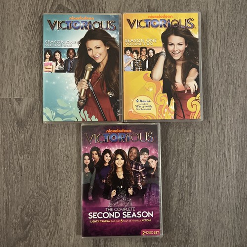 VICTORIOUS DVD [NICKELODEON]- SEASON 1 (VOL. 1 & 2) & COMPLETE SEASON 2 ...