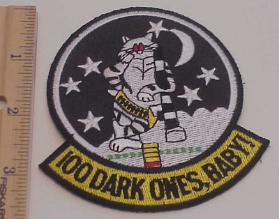 100 DARK ONES, BABY ! US NAVY TOM CAT MILITARY PATCH | eBay